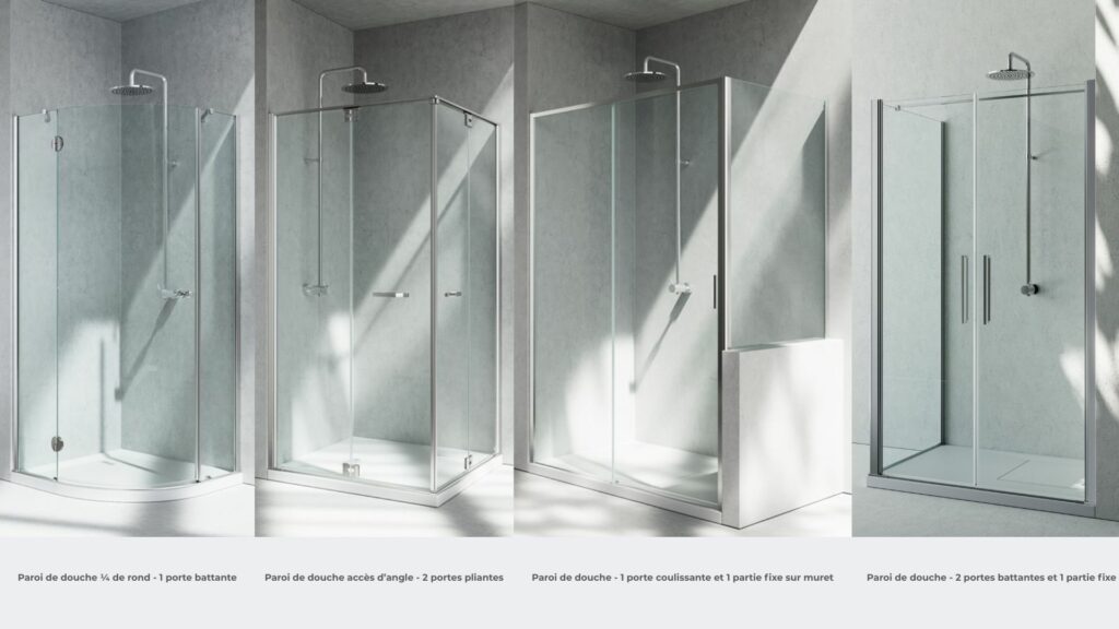 Quels types de douches choisir ? Les configurations possibles ...